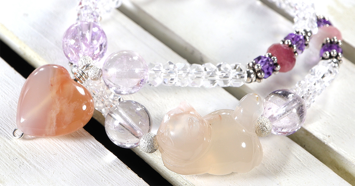 桜の宝｜癒し、守りのバングル｜開運パワーストーンアクセサリー Magic Wands（マジックワンズ）